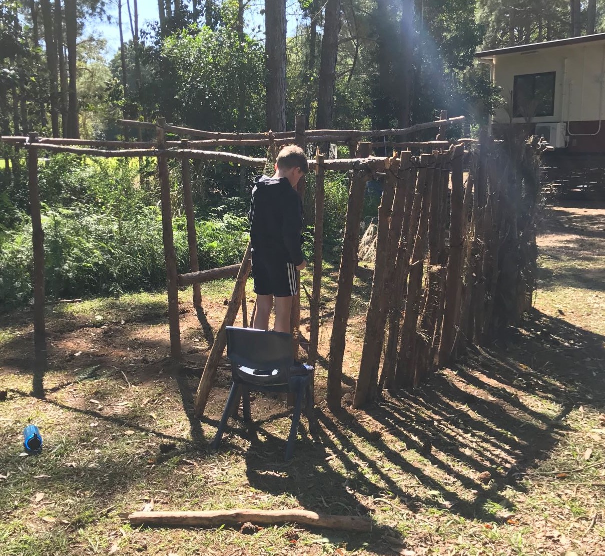 Learn by Doing: A Handmade Early Man Hut | MIC – Montessori ...