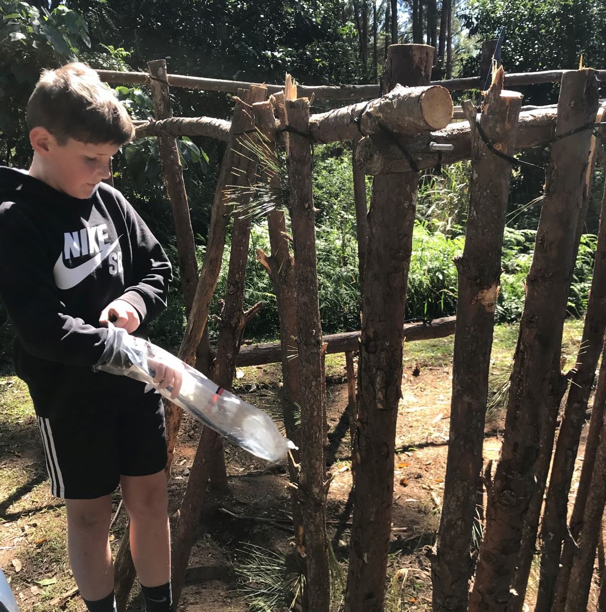 Learn by Doing: A Handmade Early Man Hut | MIC – Montessori ...